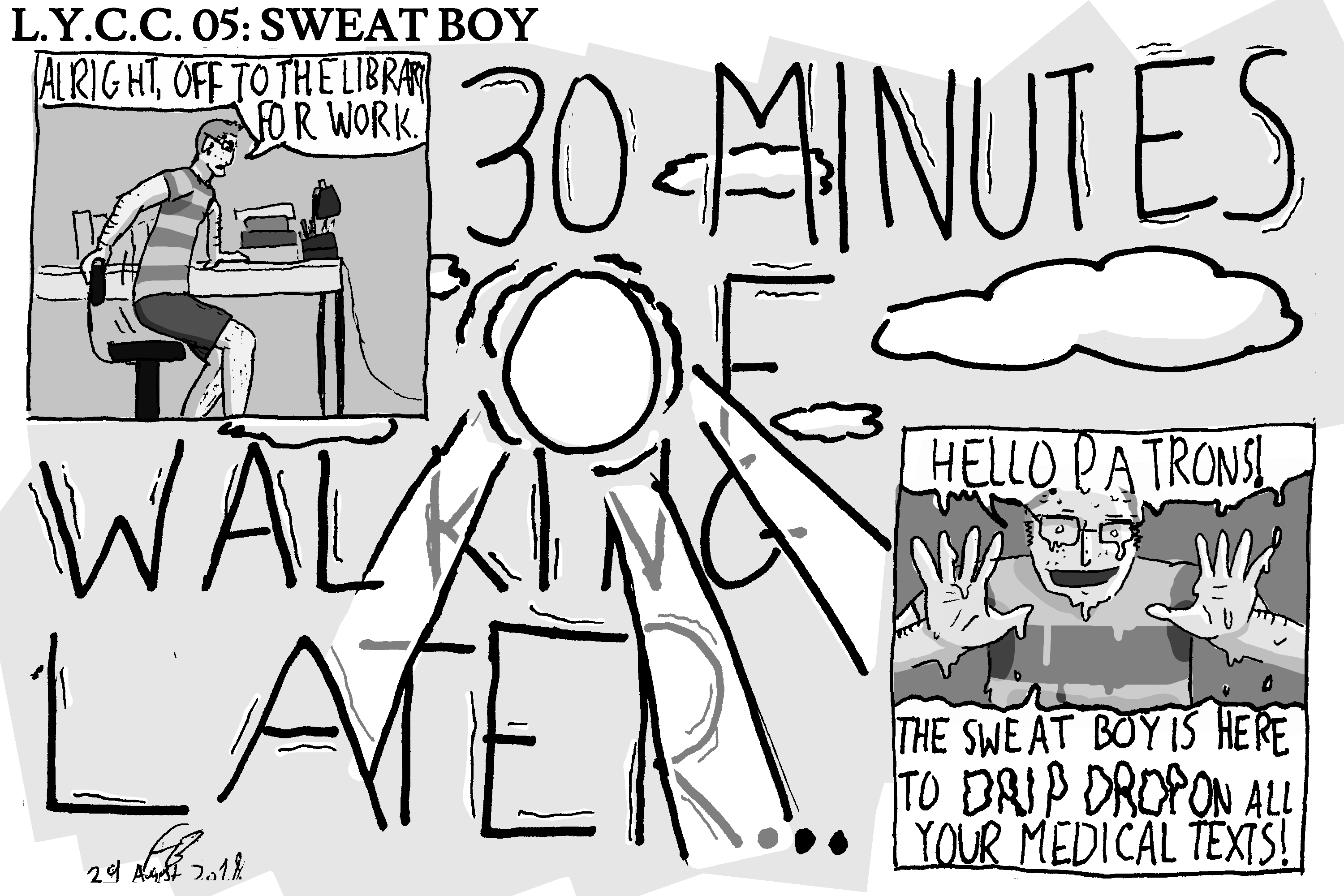 Last Year Comic Chronicle 05: Sweat Boy – Francis Bass